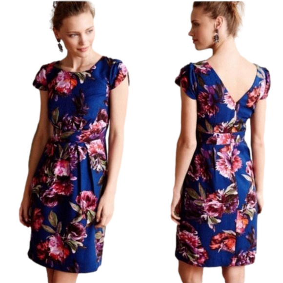 Anthropologie | Dresses | Anthropologie Rosado Moulinette Soeurs Blue ...